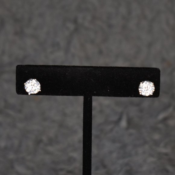 Express | Jewelry | Nwt Express Cubic Zirconia Sterling Silver Stud ...